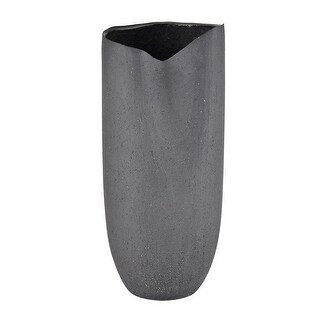 Elk Home Ferraro Black Earthenware 6.5 Inch Wide Vase - Bed Bath ...