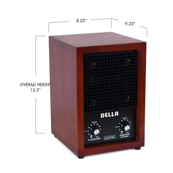 Della Ionic Air Purifier Ozone Ionizer Cleaner Fresh Clean Living Home ...