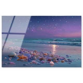 Celestial Shells Travel Photography Acrylic Print by Notoriart - Bed ...