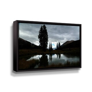 Crested Butte Rain Storm Reflection by Susannah Dowell Floater-Framed ...