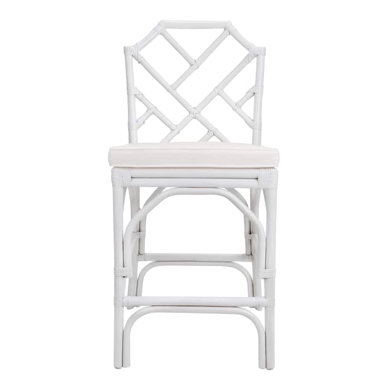 NPD Furniture Kara Rattan Counter Stool (Set of 2) - Overstock - 32171873