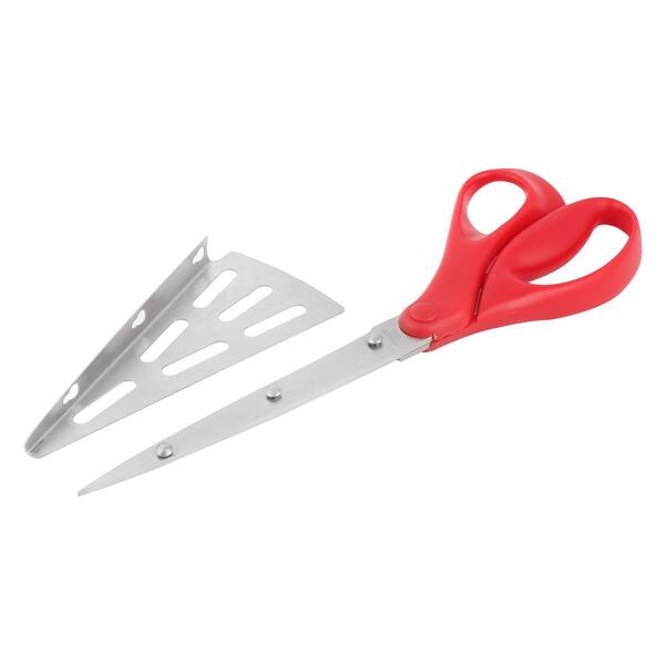 Bakery Plastic Grip Pizza Cutter Shears Clippers Food Scissors Slicing ...