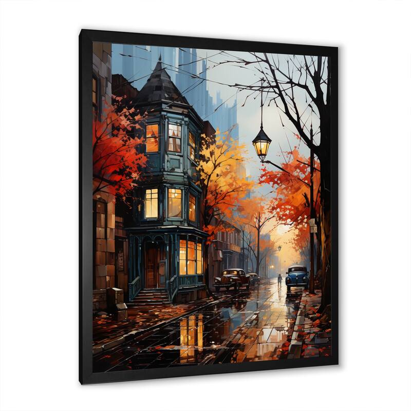 Designart "Harlem Renaissance Revival IV" Harlem Renaissance Framed ...