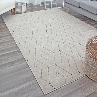 Cadence Geometric Modern Contemporary Rug Rugs America - Bed Bath ...