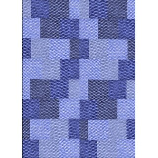 Ahgly Company Machine Washable Transitional Sky Blue Area Rugs - Bed ...