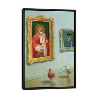 iCanvas "Museum" by Michael Sowa Framed Canvas Print - Bed Bath ...