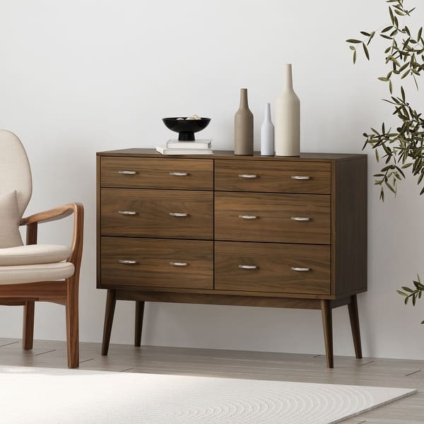 Curtisian 6 Drawer Double Dresser by Christopher Knight Home - Bed Bath ...