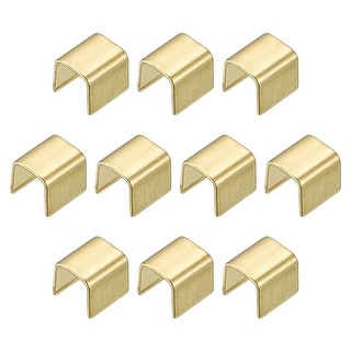 Fold Over Crimp Caps 200Pcs Ribbon Crimp Ends Clasp Tips Leather Clips ...