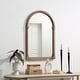 Azalea Park 36" Traditional Arched Wood Wall Mirror - Bed Bath & Beyond ...