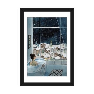 iCanvas "Dreaming Of A White Christmas" by Tina van Dijk - Bed Bath ...