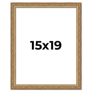 15x19 Frame Red Solid Wood Picture Frame Width 1.75 Inches | Interior ...