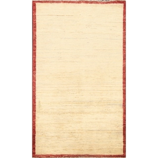 Bordered Contemporary Gabbeh Kashkoli Oriental Area Rug Wool Handmade ...