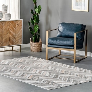 Nuloom Masha Modern Abstract Chevron Area Rug - Bed Bath & Beyond ...