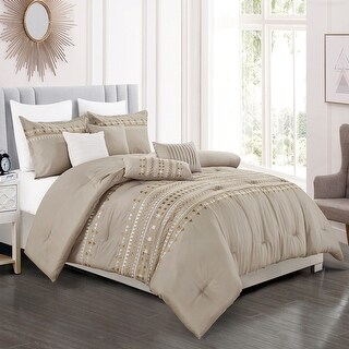 PISCES Luxury 7 Piece Comforter - Bed Bath & Beyond - 34173302