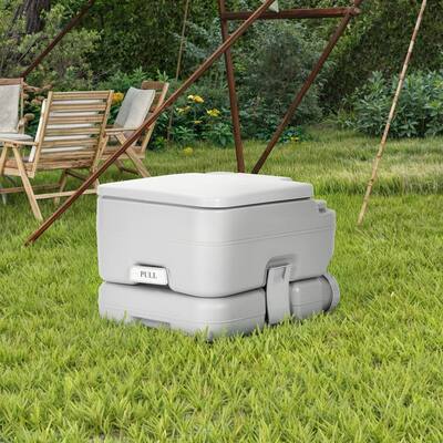 3.17 Gallon Portable Toilet for Campingm,RV Travel Potty with Press ...