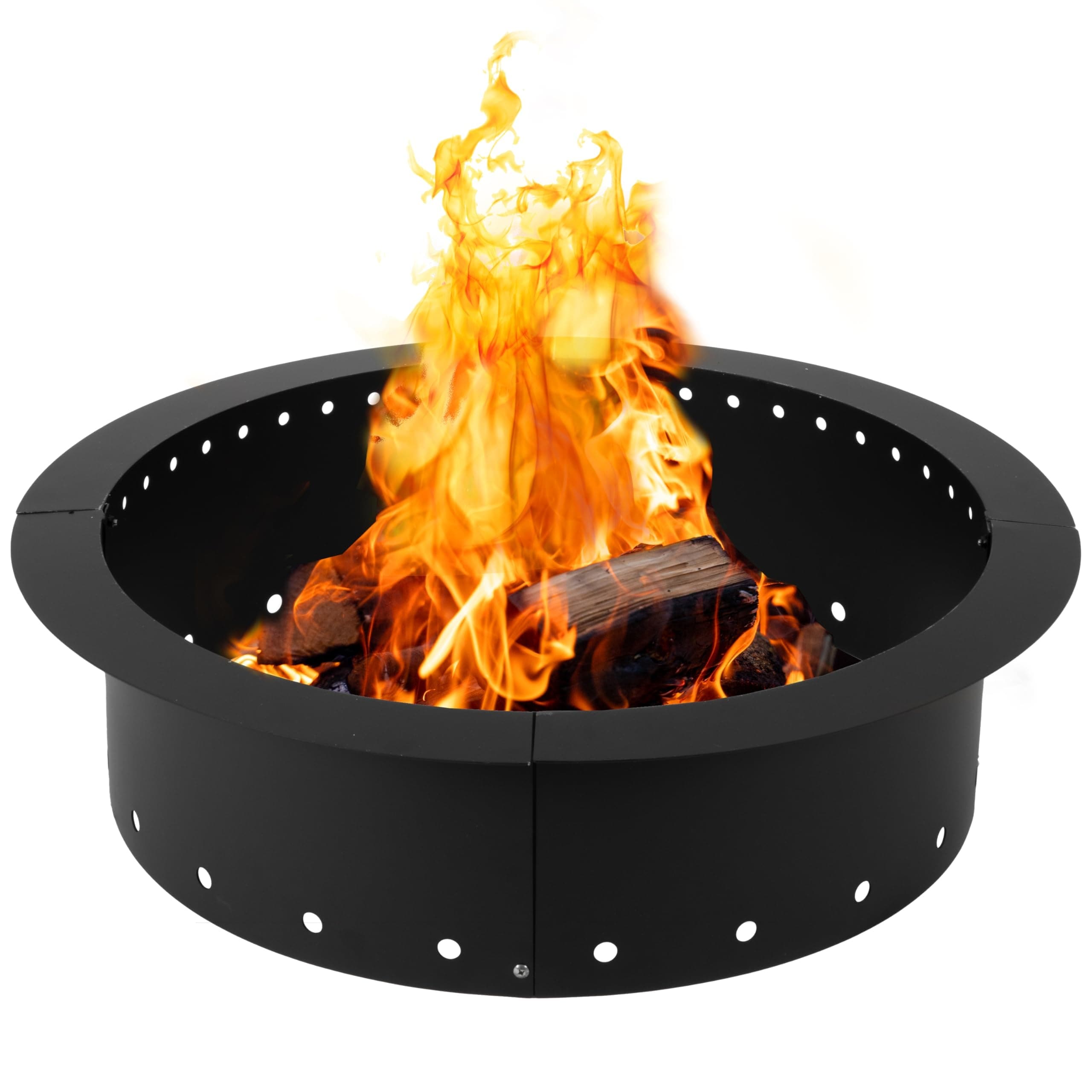 round fire pit base plate