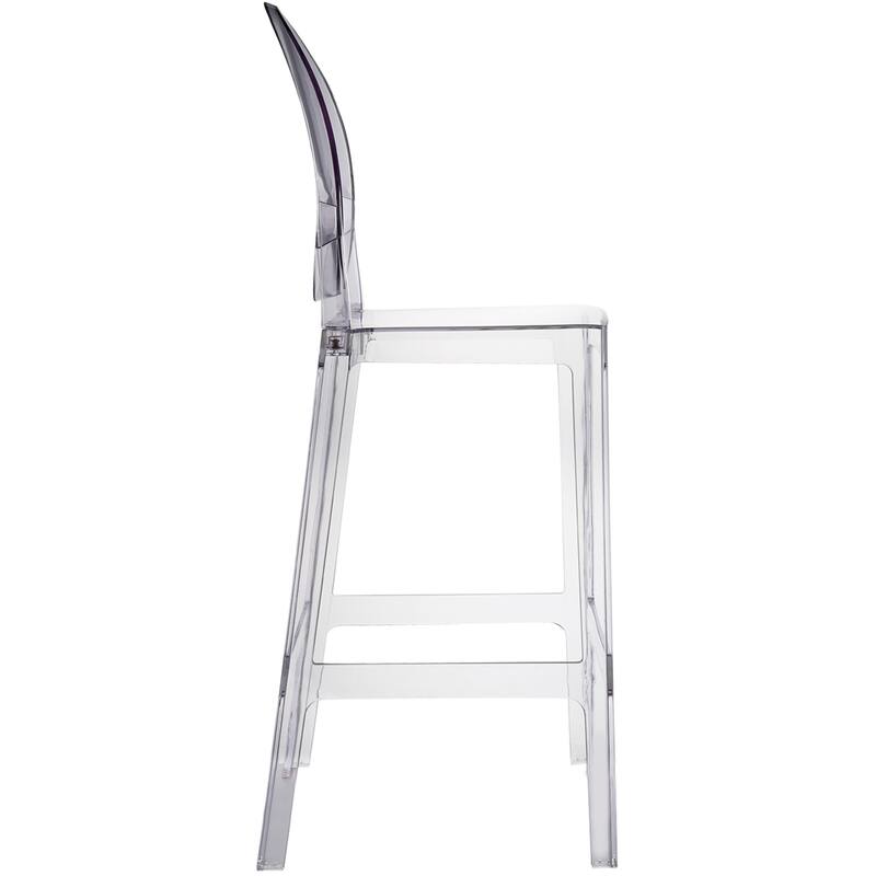 Modern Barstools With Oval Back Bar Stool Chairs For Standing Work ...