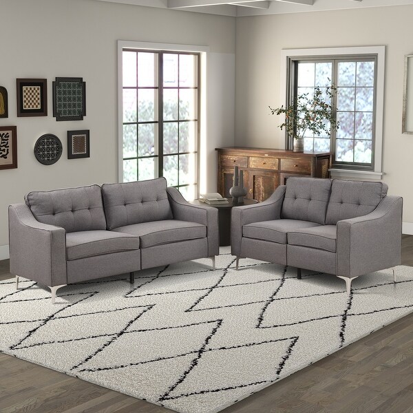 Modern Style Simple Fashion Beige Sofa - Bed Bath & Beyond - 39818024