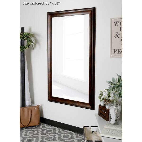 Deep Copper Extra Large Framed Wall Mirror - Bed Bath & Beyond - 36194128