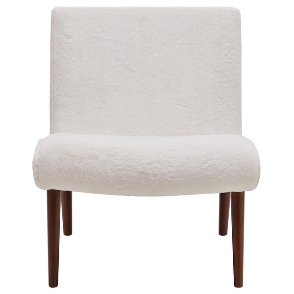 Alexis Faux Fur Fabric Chair - Bed Bath & Beyond - 31571797