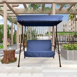 2-Seat Outdoor Patio Porch Swing Chair - Bed Bath & Beyond - 35930856