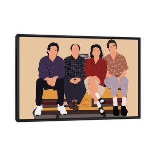 iCanvas "Seinfeld" by BoRiljana Framed Canvas Print - Bed Bath & Beyond ...