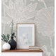 Seabrook Designs Water Lilies Nonwoven Unpasted Wallpaper - Bed Bath ...