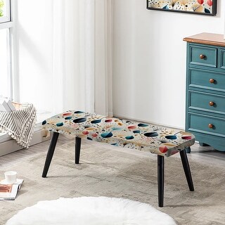 Botanical Pastel Color Flowers Composition IV - Floral Upholstered ...