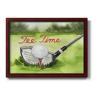 Tee Off Time III Premium Framed Canvas- Ready to Hang - Bed Bath ...