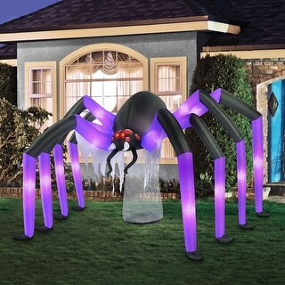 9' Inflatable Giant Spider - Bed Bath & Beyond - 36198067