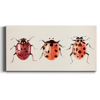 Ladybug Display I- Premium Gallery Wrapped Canvas - Ready to Hang - Bed ...