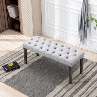 Light Gray Standard Benches, Country Benches, Entryway Bench - Bed Bath ...