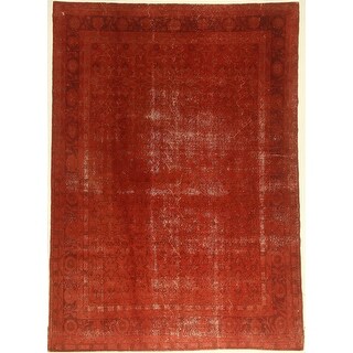Luxor Red Area Rug - 7' 2'' X 9' 11'' - 7' 2'' X 9' 11'' - Bed Bath ...