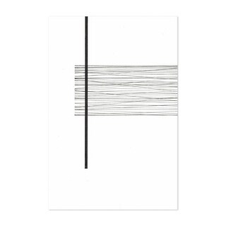 half mast Line Drawings Abstract Minimal Art Print/Poster - Bed Bath ...