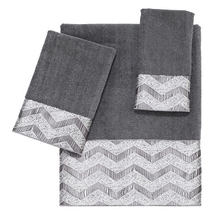Avanti Chevron Galaxy 3 Pc Towel Set - Bed Bath & Beyond - 38405217