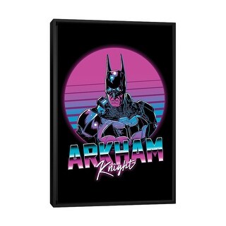 iCanvas "Arkham Knight" by Denis Orio Ibanez Framed - Bed Bath & Beyond ...