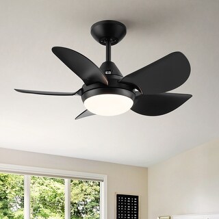 30" 3-speed Ceiling Fans with Lights and Remote Control - Bed Bath ...