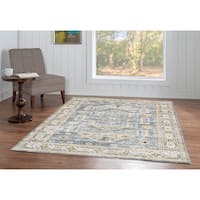 Julian Machine Washable Raspberry and Ivory Area Rug - Bed Bath ...