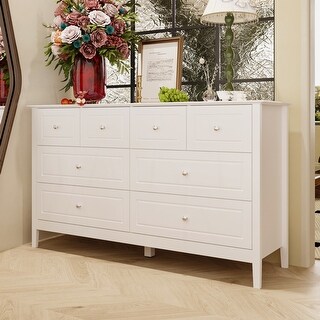 Luxurious Multi-Drawer MDF Dresser: Modern Home Storage Solution - Bed ...