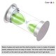 30 Minute Sand Timer, Sandy Clock Count Down Sand Glass, Purple, Green ...