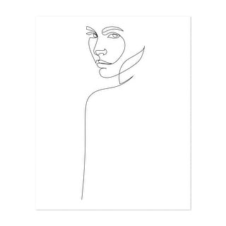 one line beauty 18 o ln 20 2 Line Drawings Abstract Art Print/Poster ...