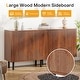 58 Inches Sideboard Buffet Cabinet with Doors Freestanding Storage ...