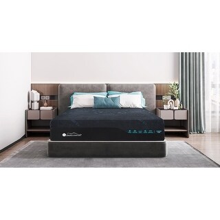 13" Hybrid Mattress with Ice Feel Cooling Knitted Fabric and Individual ...