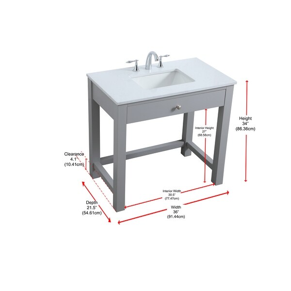 17 inch deep bathroom vanities store