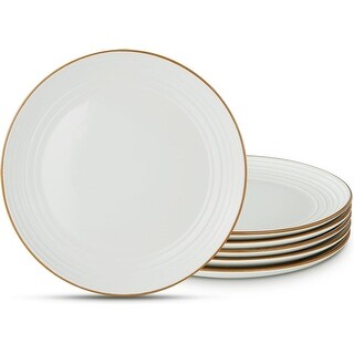 Dinner Plates Set of 6, 10.5 Inch Plate Sets,White - Bed Bath & Beyond ...