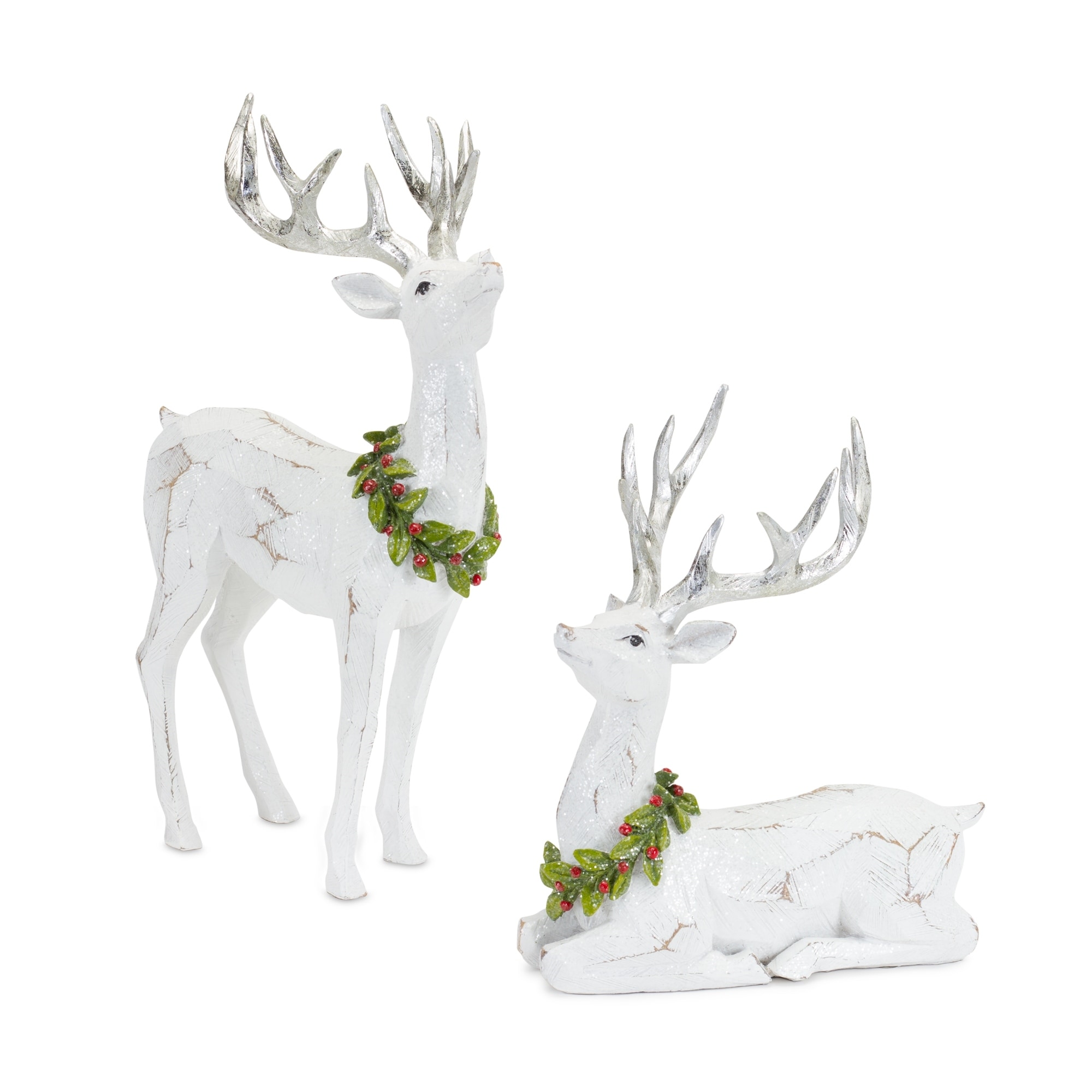 Rustic Deer Statue (Set of 2) - On Sale - Bed Bath & Beyond - 37971811