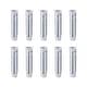 8x40mm Plastic Expansion Tube Bolts Column Frame Fixings Gray 50pcs ...