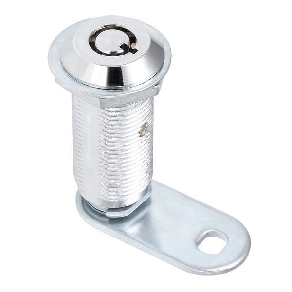 Tubular Cam Lock 40mm Cylinder Length Chrome Finish Keyed Different ...