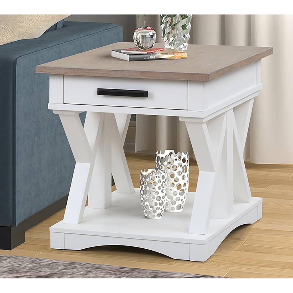 Q-Max Custom Painted Finish Classic Design Character End Table ...