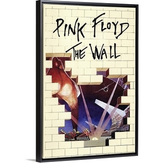 "Pink Floyd (1972)" Black Float Frame Canvas Art - Bed Bath & Beyond ...